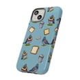 Pigeon and Bread Tough Phone Case, Urban Wildlife Protective Matte ...