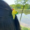 2025 Spring Sales! Barrettes, Novelty Parrot Hair Clip Cellulose Hair ...