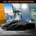 Pickup Truck Cover Waterproof All Weather, Outdoor Sun UV Rain Pickup ...