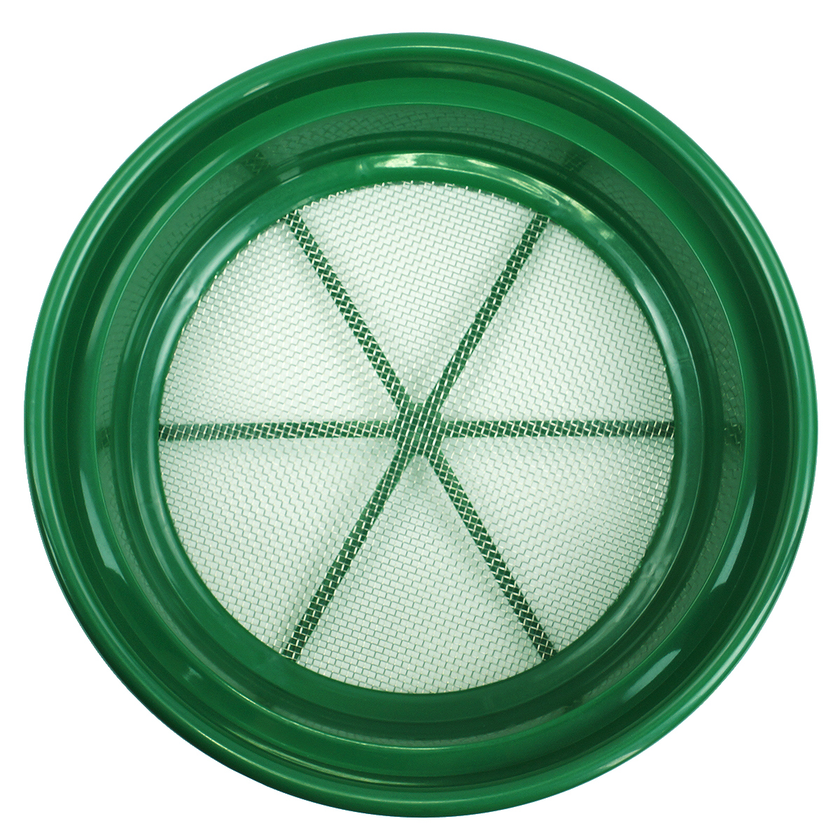 Green Plastic Gold Sifting Pan Classifier 1/8" Mesh Size - Walmart.com