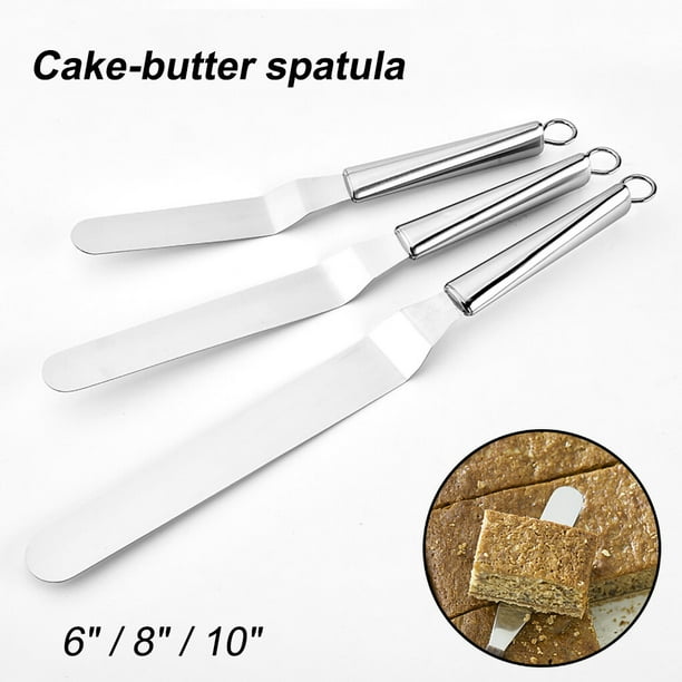 fastboy Cake Butter Spatula Pastry Frosting Stainless Steel Set with ...