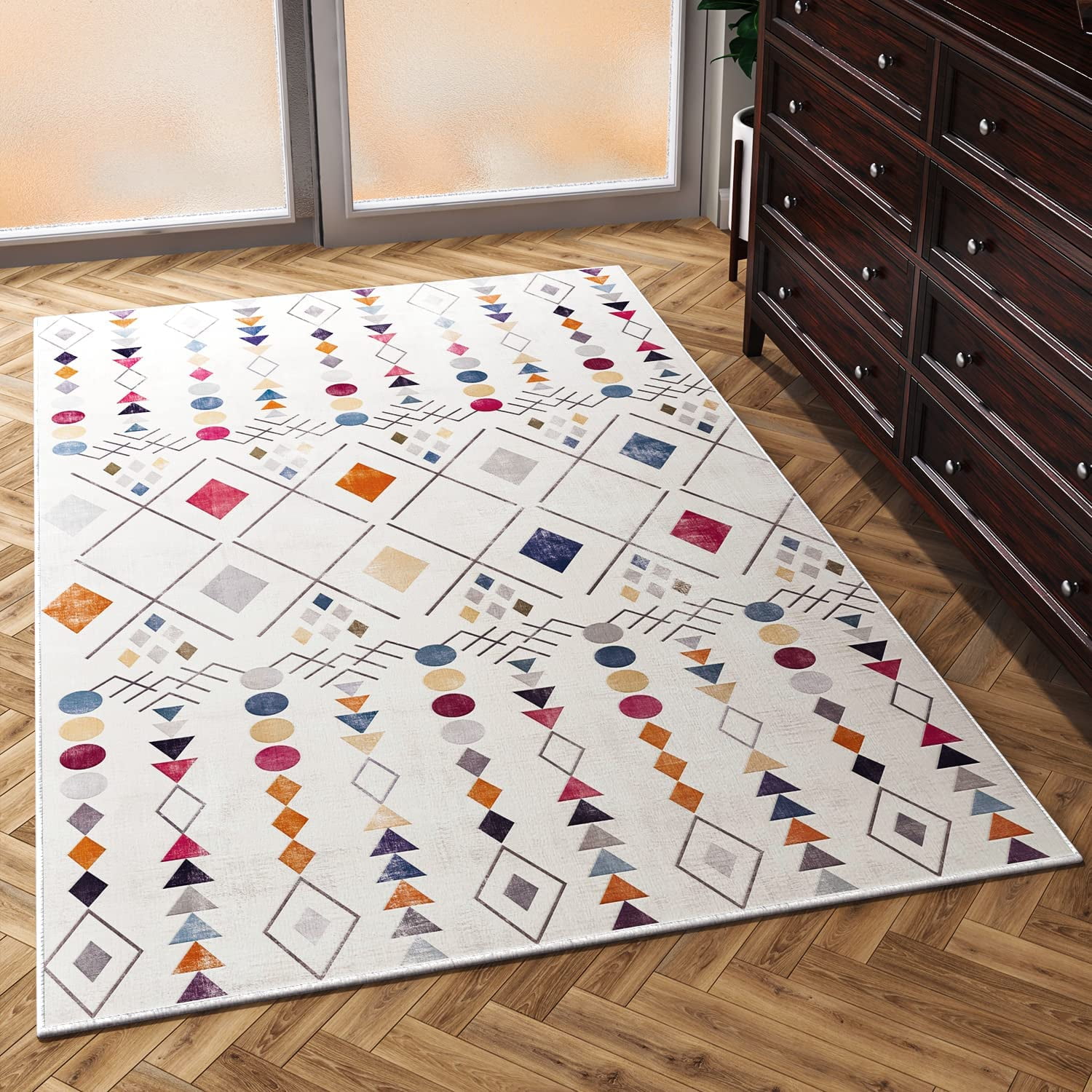 MontVoo Boho Area Rugs Carpets 2x3 Machine Washable Rugs for Living ... MontVoo Boho Area Rugs Carpets 2x3 Machine Washable Rugs for Living ...