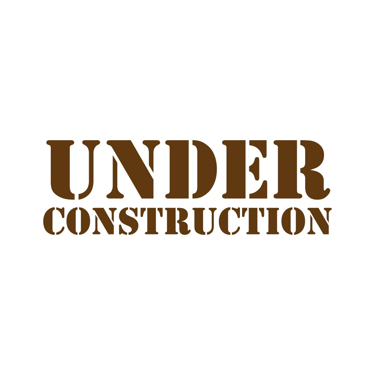 Under Construction Sticker Decal Die Cut - Self Adhesive Vinyl ...