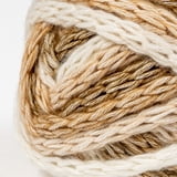 Crafted by Catherine Beige Braided Rope Super Bulky Yarn, 63 yards, 10 ...