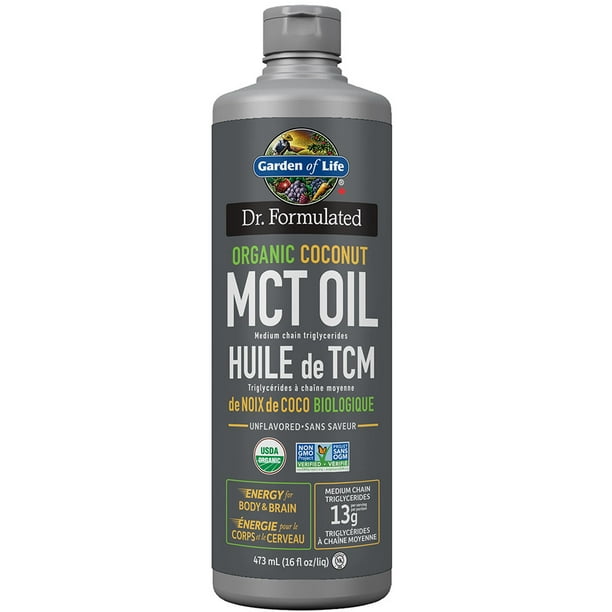 Garden Of Life Dr. Formulated 100% Organic Coconut Mct Oil (medium ...