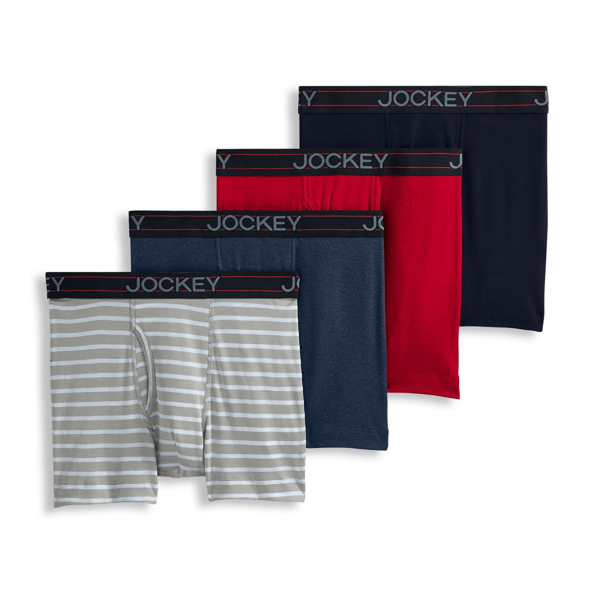 Click here for Jockey Mens Lightweight Cotton Blend 5 Boxer Brief... prices