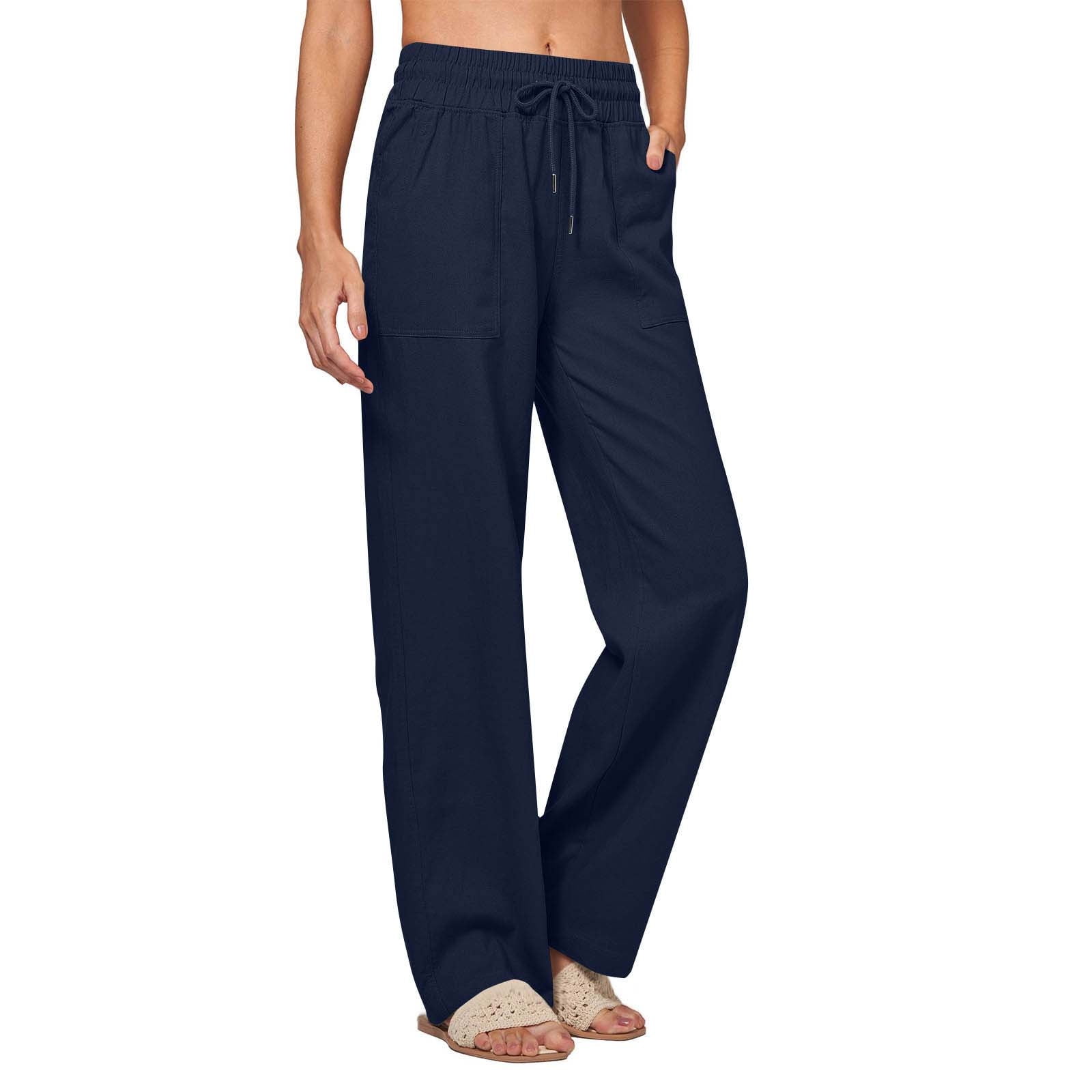 Click here for Maean Women Wide Leg Palazzo Pants Cotton Linen Dr... prices