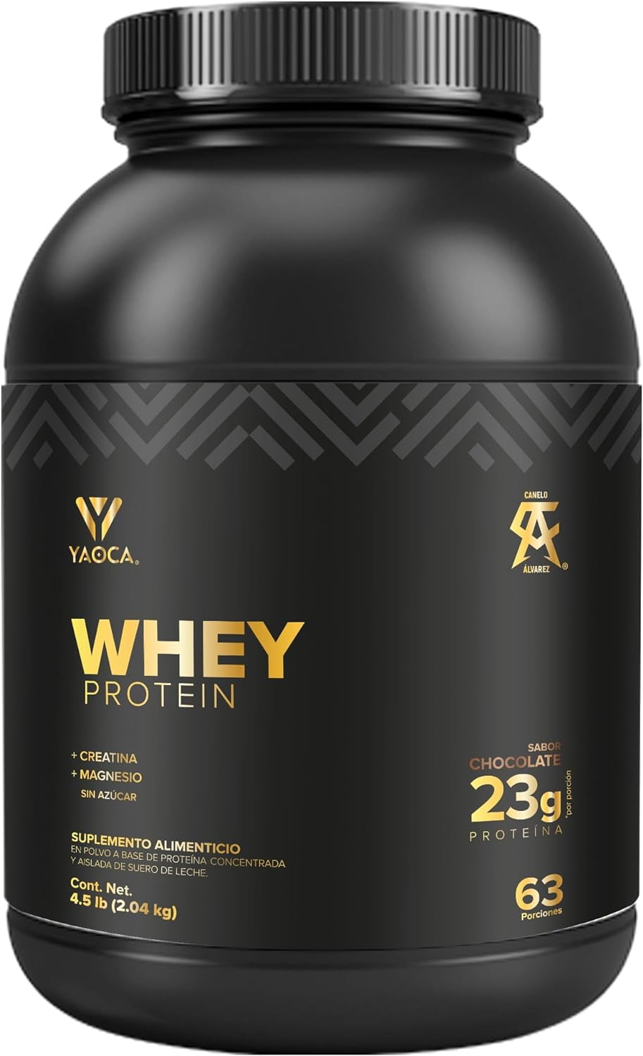 Proteína Whey Yaoca 4.5lb 31 Servicios 23g de Proteína por Servicio ...