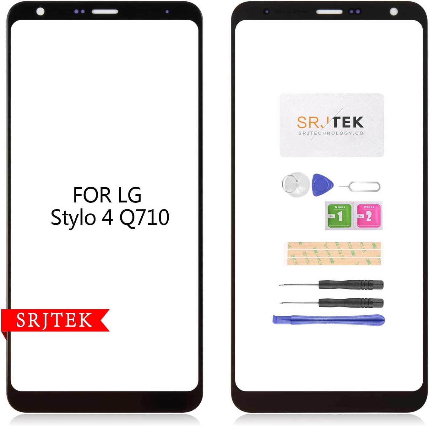 Glass replacement For LG Q Stylo 4 Stylo4 Q710 Q710MS Q710CS Q710AL ...