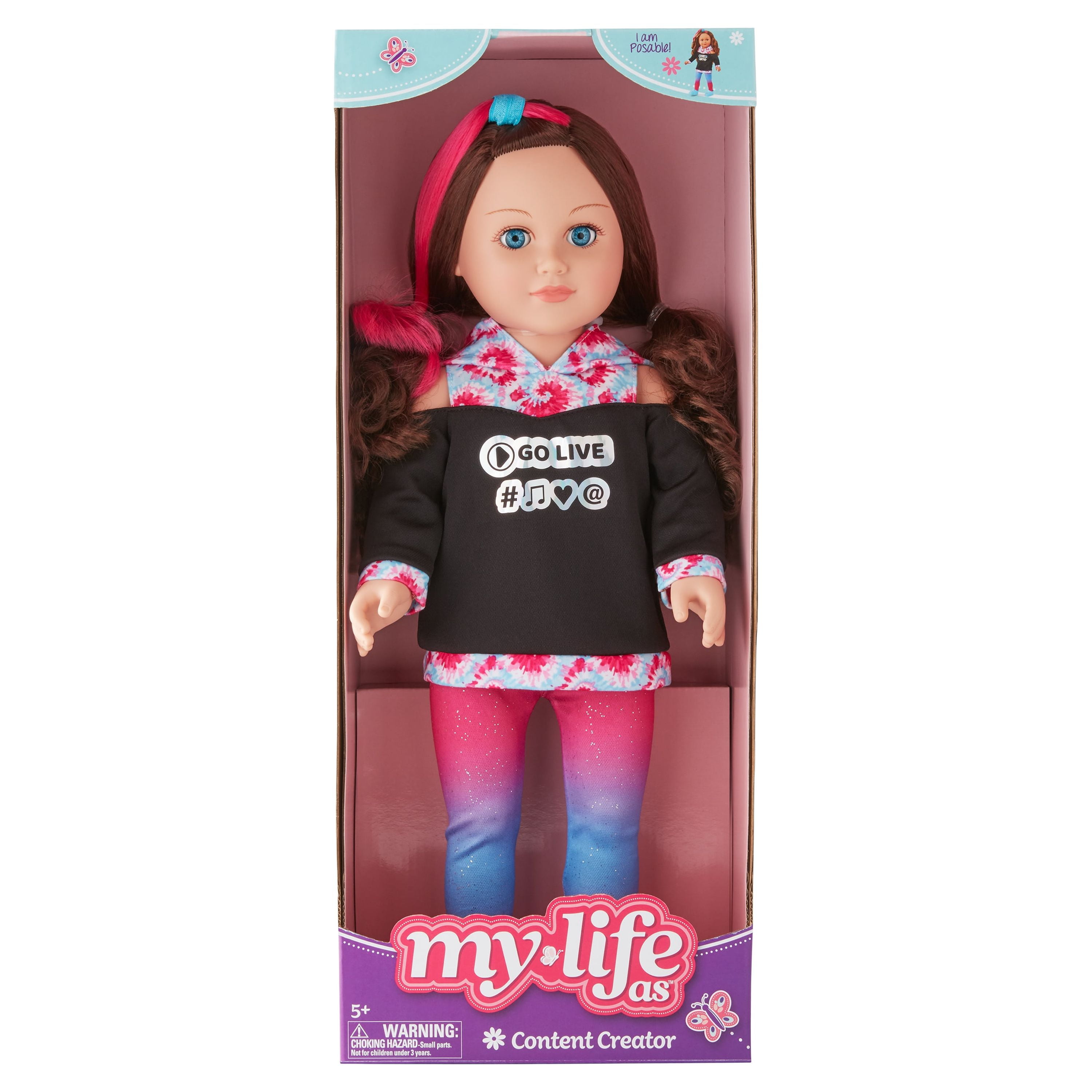 My Life As Poseable Content Creator 18 Inch Doll Blonde 45 Off
