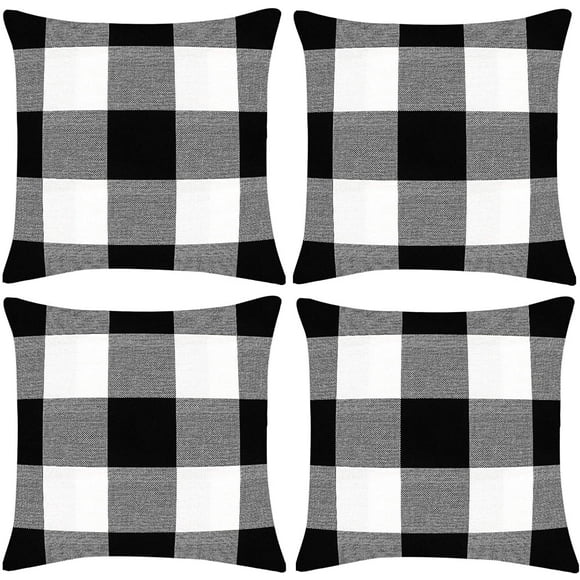 Buffalo Check Seat Cushions