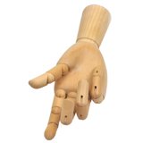 Art Alternatives Articulated Wooden Right Hand, 12" - Walmart.com