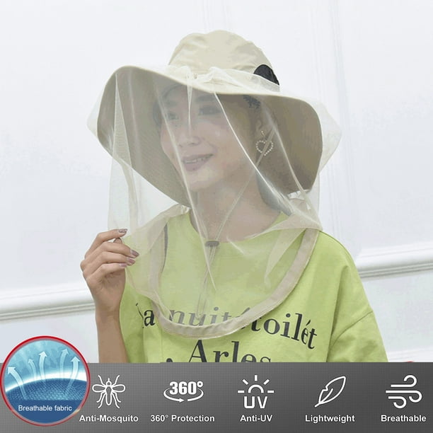 Fusipu Fishing Sun Hat Breathable Wide Brim Ultralight Foldable ...
