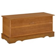OS Home and Office Furniture Cottage Series Wood Storage Trunk in ...