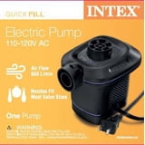 Intex 120v Electric Black Pool Air Pump - Walmart.com