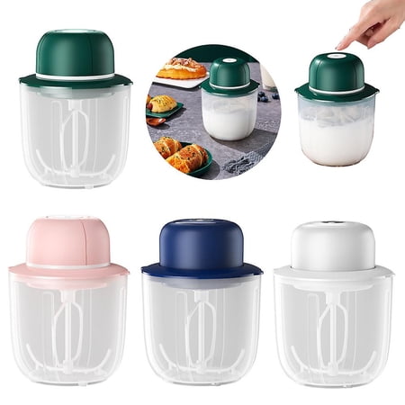 NIUBI Wireless Electric Egg Beater Automatic Cream Mixer Digital Egg ...