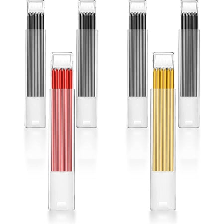 6 Boxes Carpenter Pencil Set Professional Simple Structure Design ...