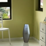 Bamboo Cylinder Floor Vase - Handcrafted Tall Decorative Vase - Ideal ...