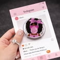 Black Girl Bubble Gum Phone Grip, MagSafe Compatible Holder, Melanin ...