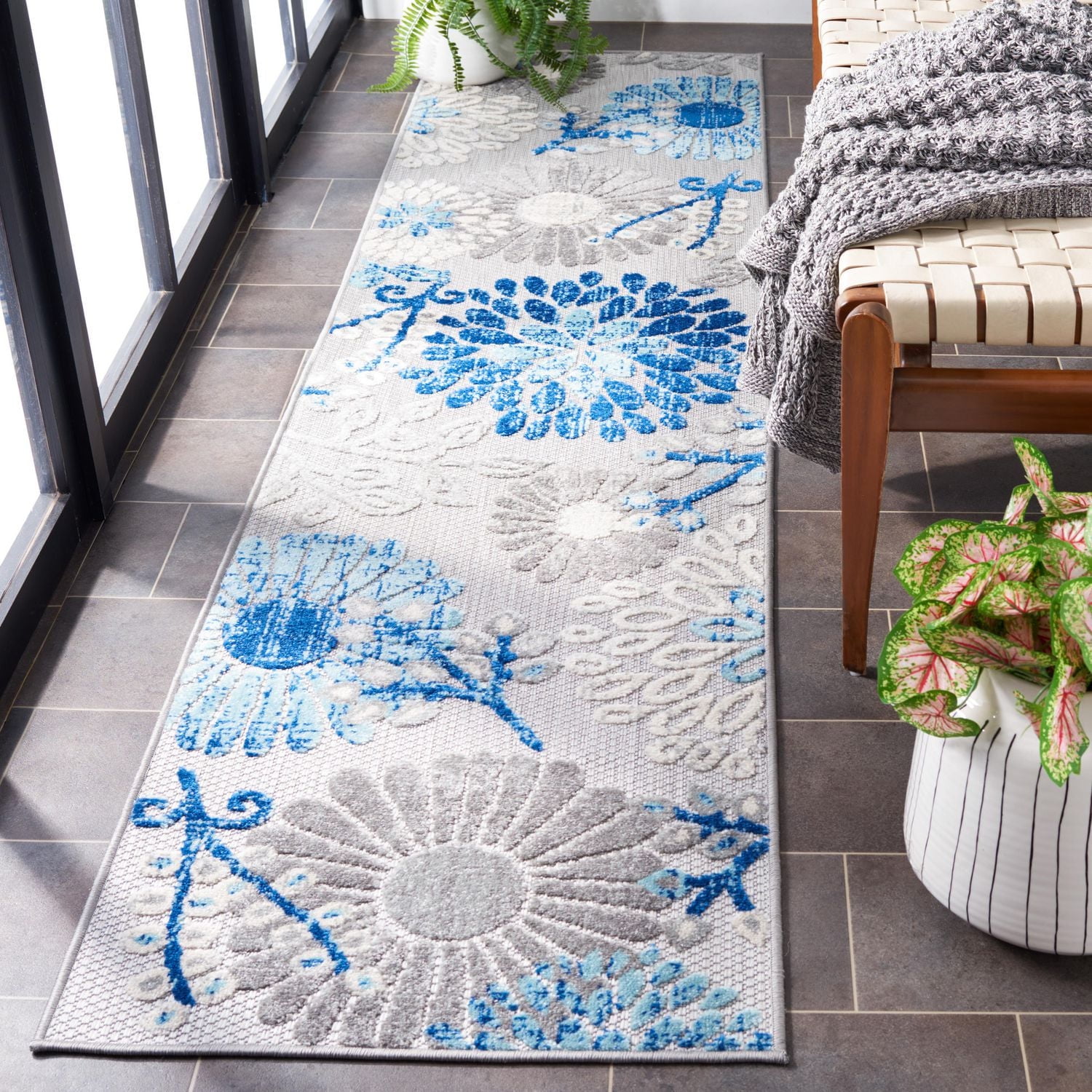 Click here for Safavieh Cabana Garnet Floral Outdoor Area Rug 2 X... prices