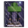 Minecraft Stationery Bundle, 3-Ring Vinyl Binder, 1-inch O-Rings ...