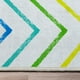 Crayola Collection By Well Woven Zig Zag Multicolor 5' x 7' Area Rug ...