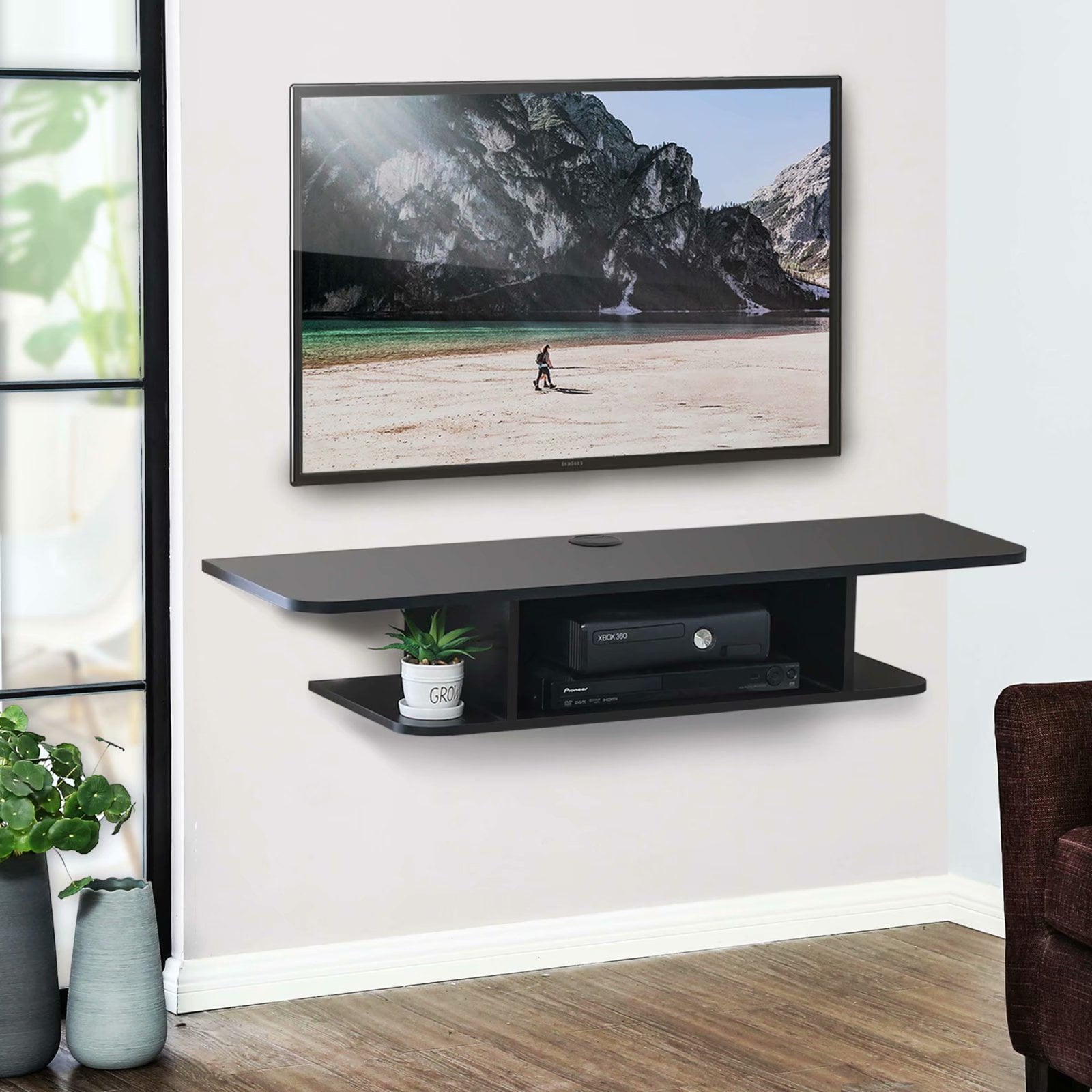 Click here for Fitueyes Floating Tv Stands For Tvs Up To 55 wall... prices