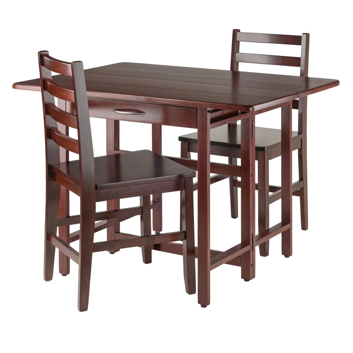 Click here for Winsome Taylor 3pc Drop Leaf Table & Ladder Back C... prices