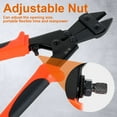 Heavy Duty Bolt Cutters 8 Inch Mini Bolt Croppers with Easy Grip ...
