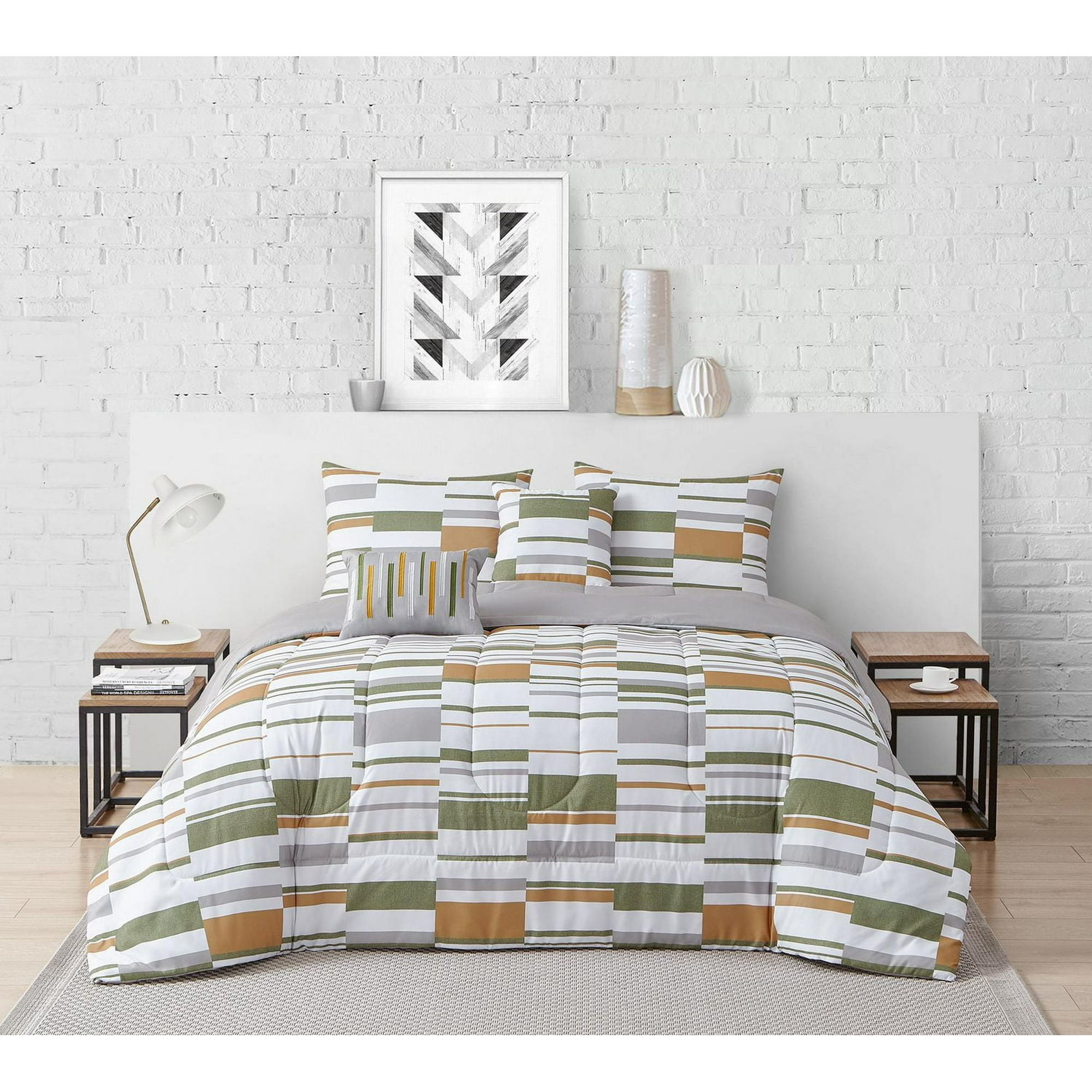 Click here for Beco Home Loveland 5 Piece Comforter Ser prices