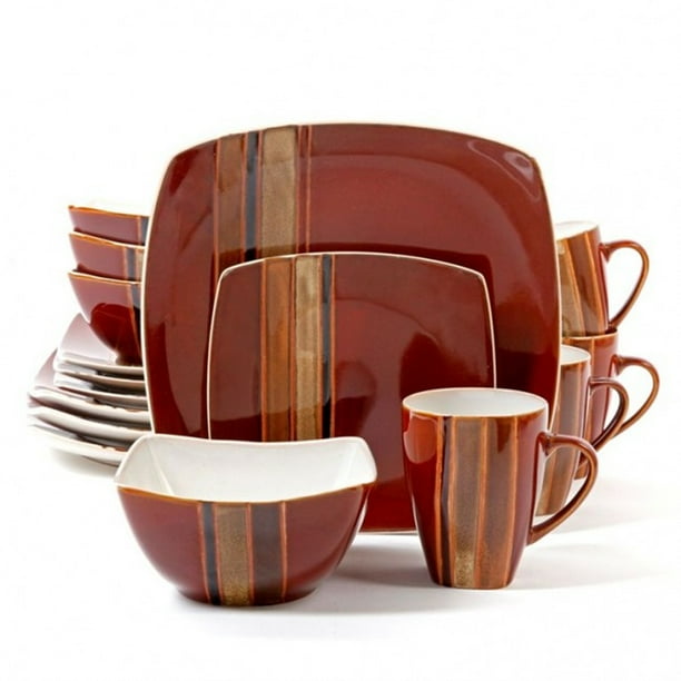 Gibson Regent Classic 16-Piece Dinnerware Set - Walmart.com