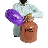 Balloon Time 9.5in Helium Tank Kit - Includes 30 Assorted Latex ...