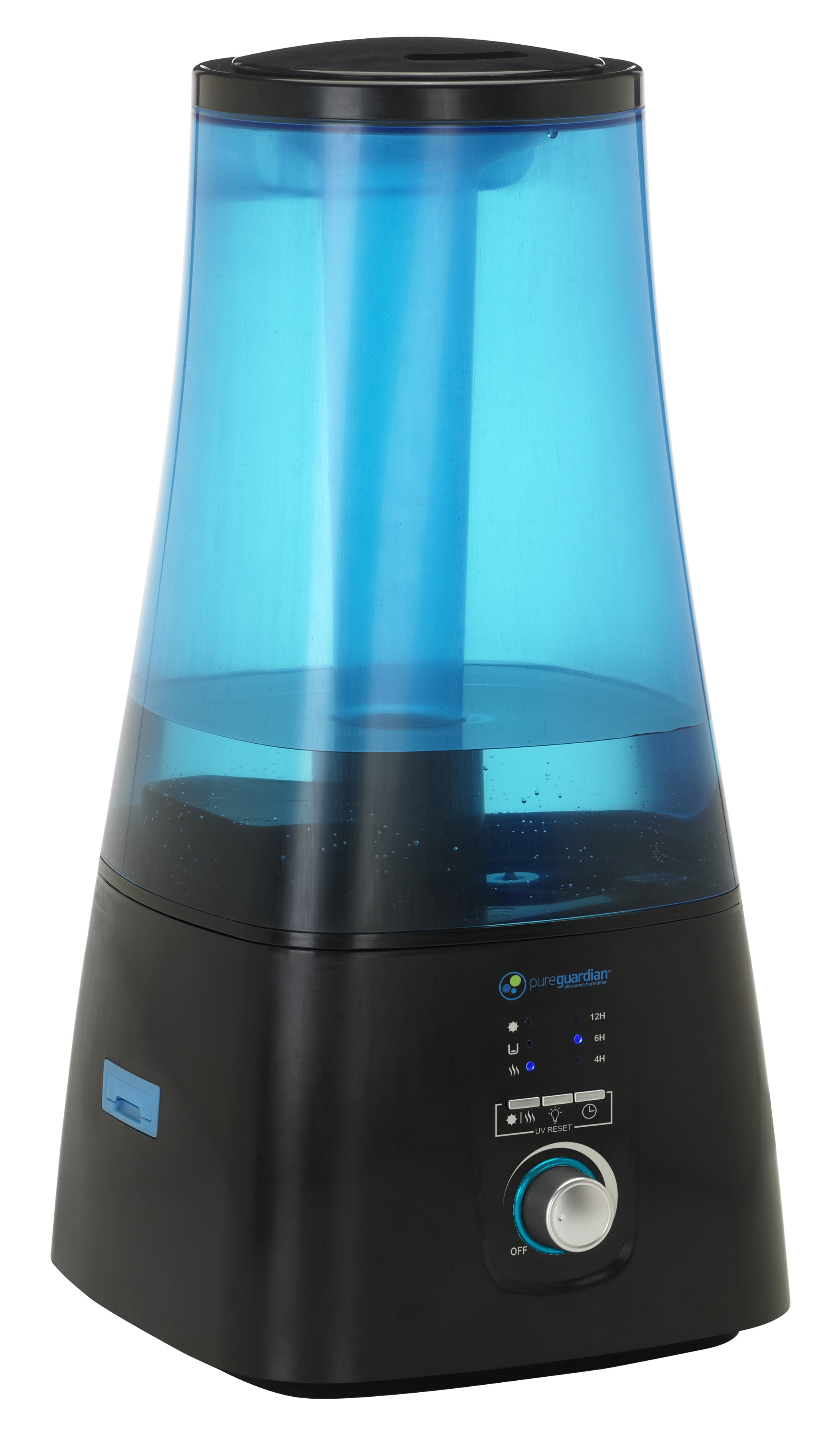 PureGuardian Humidifier with Dual Mist and UV-C, 2 Gallon H5450BCA ...
