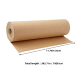 HOMEMAXS DIY Wrapping Paper for Crafts and Gifts 2 Rolls Khaki Paper ...