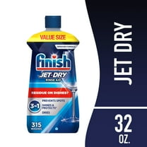 Finish Jet-Dry Liquid Rinse Aid, Dishwasher Drying Agent, 8.45 oz ...