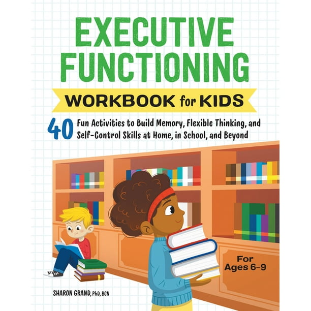 Health and Wellness Workbooks for Kids: Executive Functioning Workbook ...