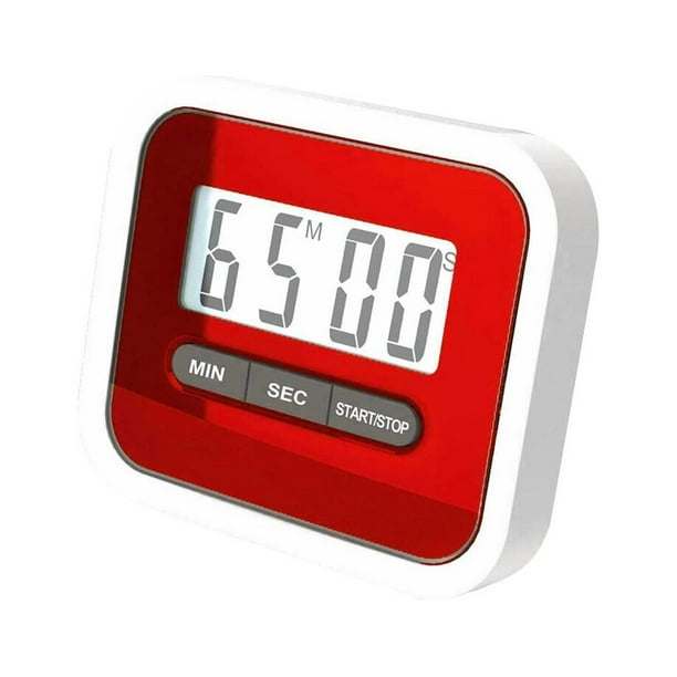 justharion Kitchen Timer LCD Display Countdown Alarm Cooking Baking ...
