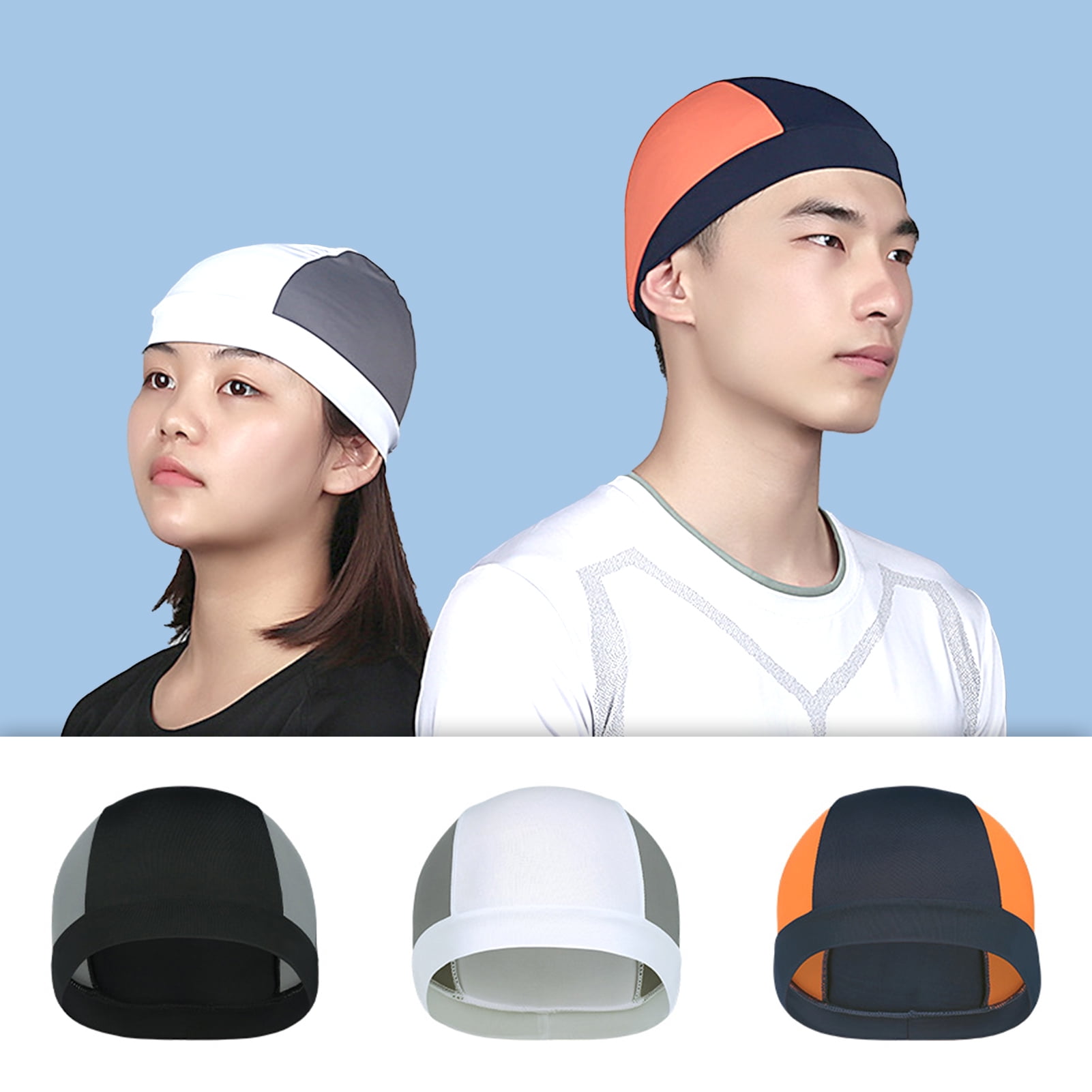 Cheers.US Cooling Skull Cap Helmet Liner for Men Motorcycle Cycling ...