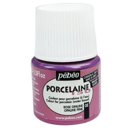 PEBEO 024-008 Porcelaine 150, China Paint, 45 ml Bottle - Opaline Pink ...