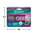 Assurance Women's Overnight Incontinence & Postpartum Underwear, L ...