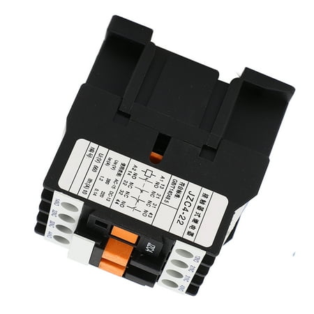 2 Poles AC Contactor 3 Phase 2NO 2NC AC Contactor Plastic Housing ...