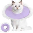 Cat Cone, Adjustable Cat Recovery Collar, Waterproof Soft Cat Collar to ...