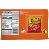 Cheetos Crunchy Cheese Flavored Snacks, Party Size, Travel Grab, 1 oz ...