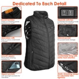 NPolar Power Bank USB Heated Vest for Men and Women, Thermal Body ...