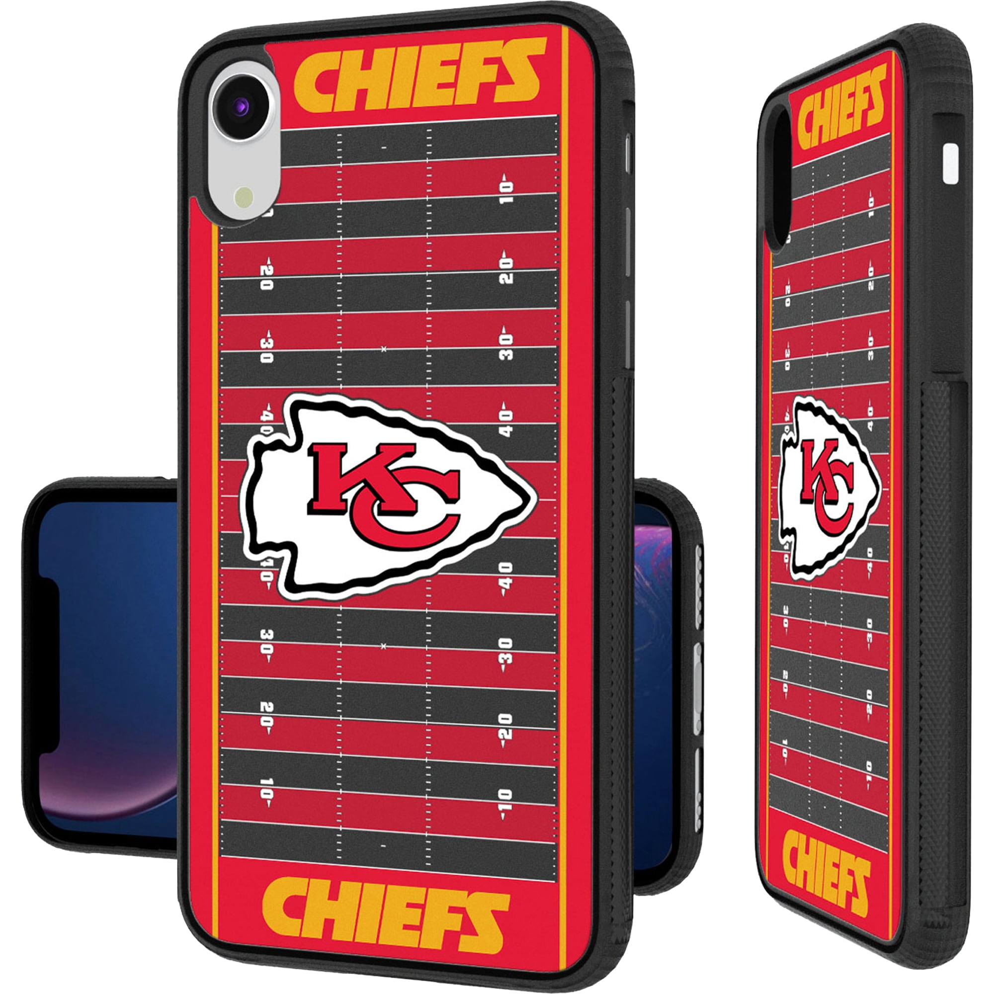 Kansas City Chiefs iPhone Bump Case with Field Design - Walmart.com