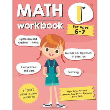 1st Grade Math Workbook Addition and Subtraction : Grade 1 Workbooks ...