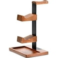 Solid Wood Controller Holder and Headphone Stand, Gaming Controller ...