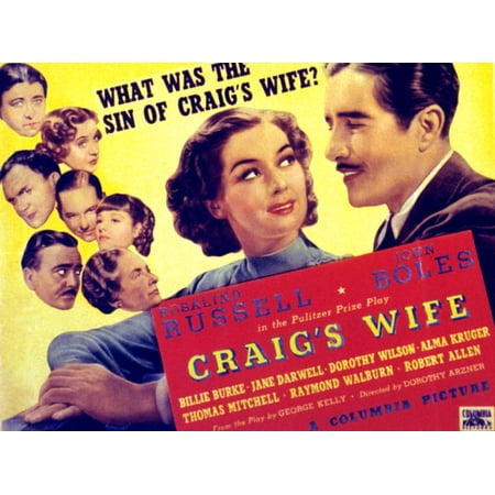 Craig'S Wife Jane Darwell Billie Burke Thomas Mitchell Robert Allen ...