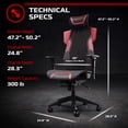 Free Shipping! RESPAWN FLEXX Mesh Gaming Chair With Lumbar Support ...