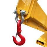 EQCOTWEA Adjustable Mobile Crane Lifting Hoist Truss Telescoping Jib ...